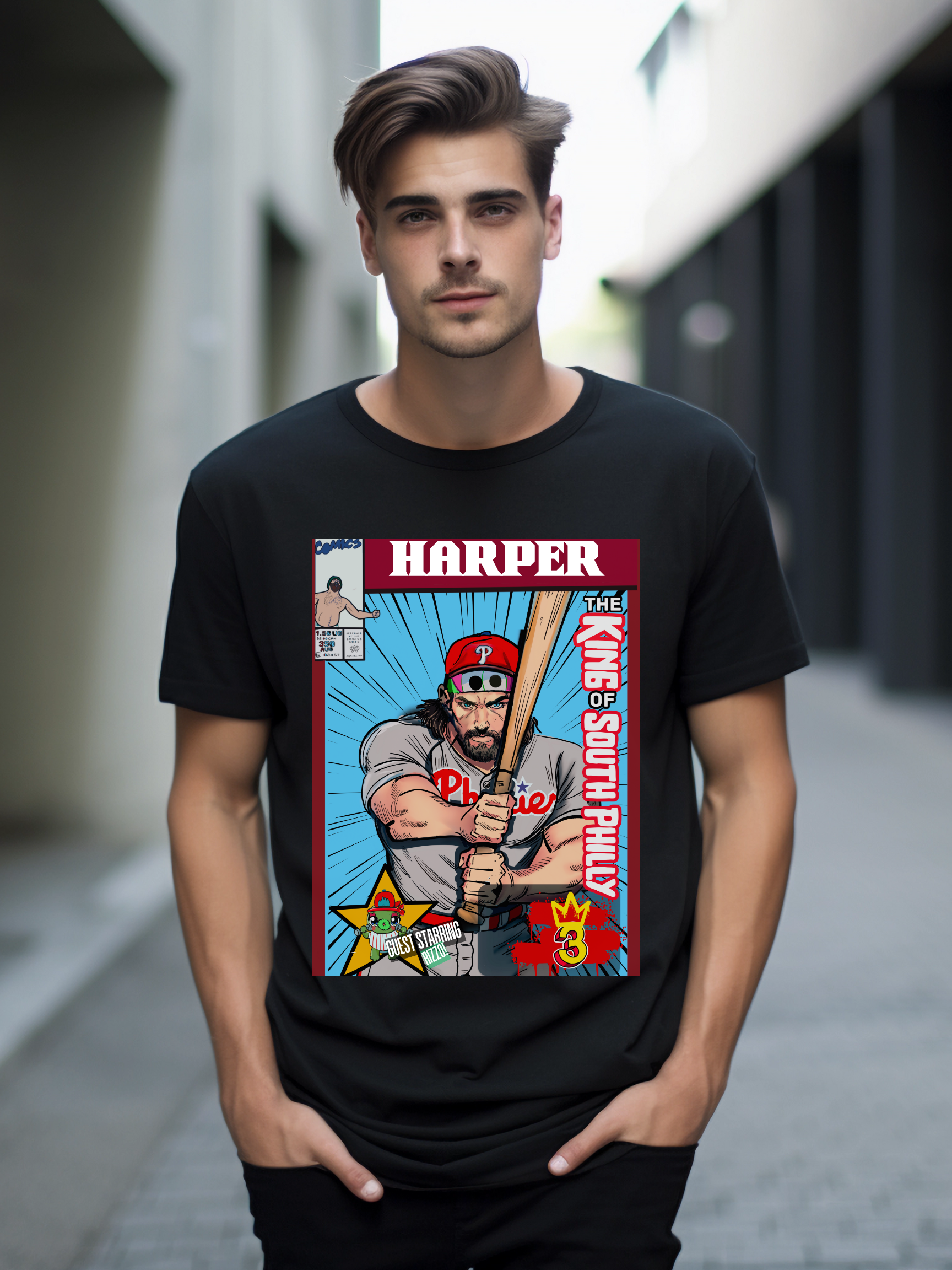 Philly Slugger #3 Anime t-shirt I Chadsters Original